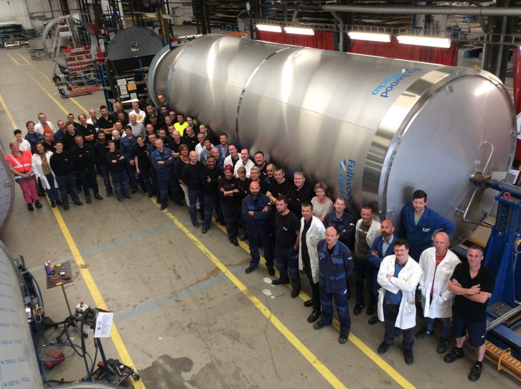 Fullwood CS produce its largest ever silo tank | Fullwood